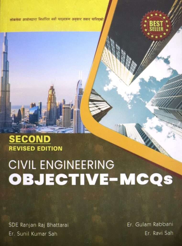 Civil Engineering Objective-MCQs By SDE. Ranjan Raj Bhattarai, Er ...